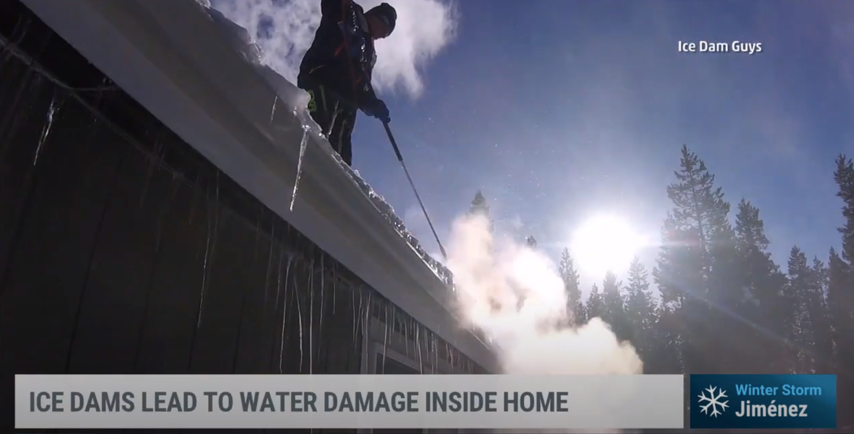 Weather Channel (January 20, 2023) - Ice Dam Guys®: Best-Rated Ice Dam ...